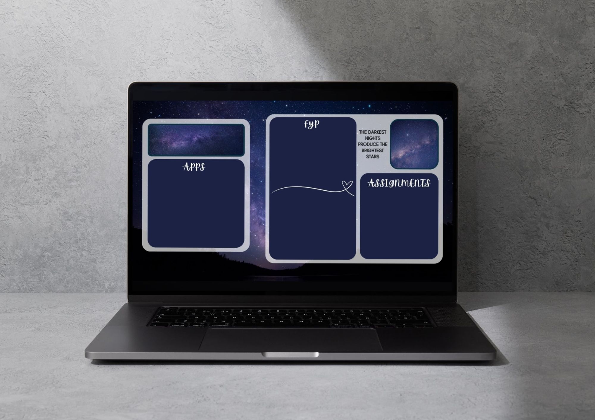 Desktop Background Template Canva Pro | 1 or 4 Editable Wallpapers ...