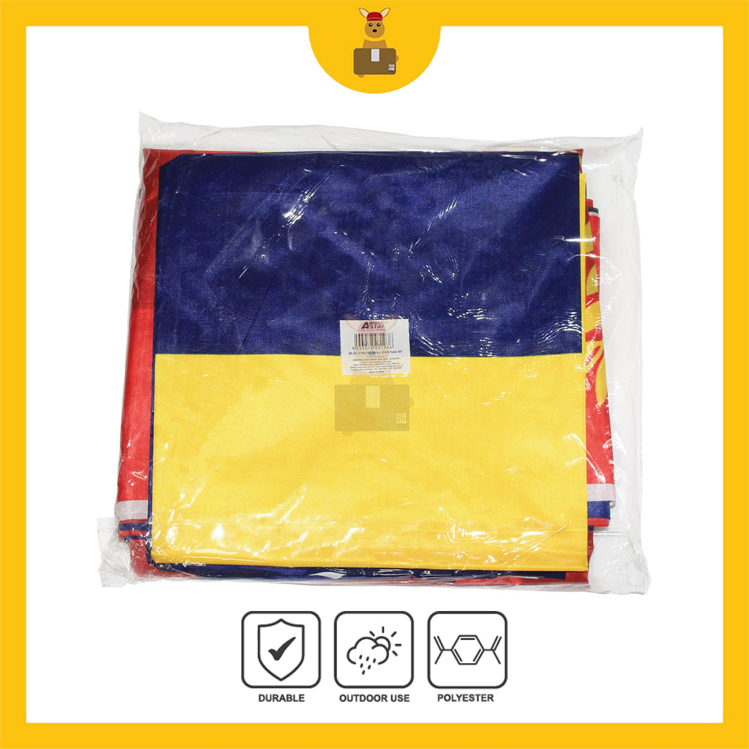 FULL SET Malaysia 17 All State Flag Polyester Bendera Semua Negeri ...