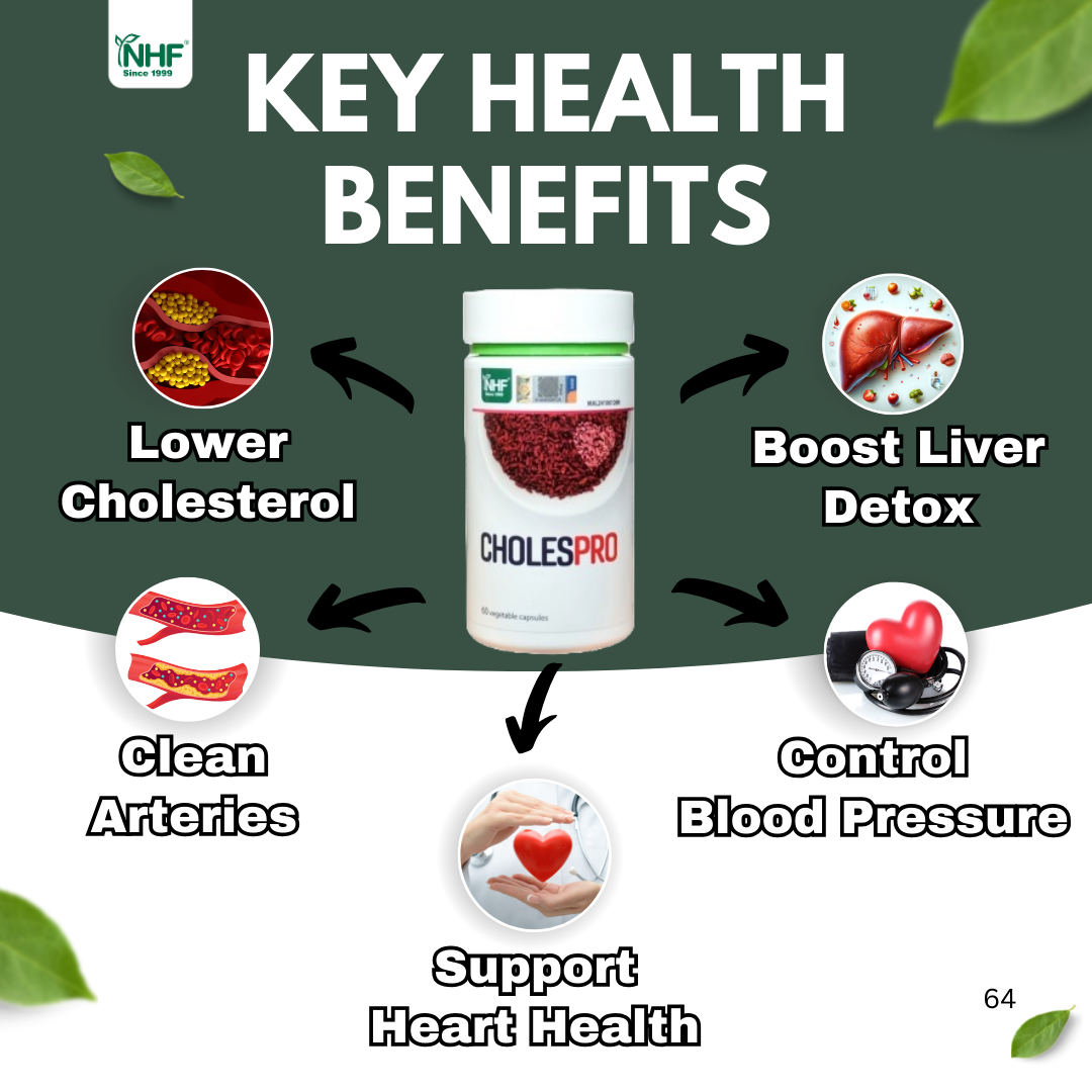 NHF Cholespro (505mg x 60 Capsules) | Shopee Malaysia