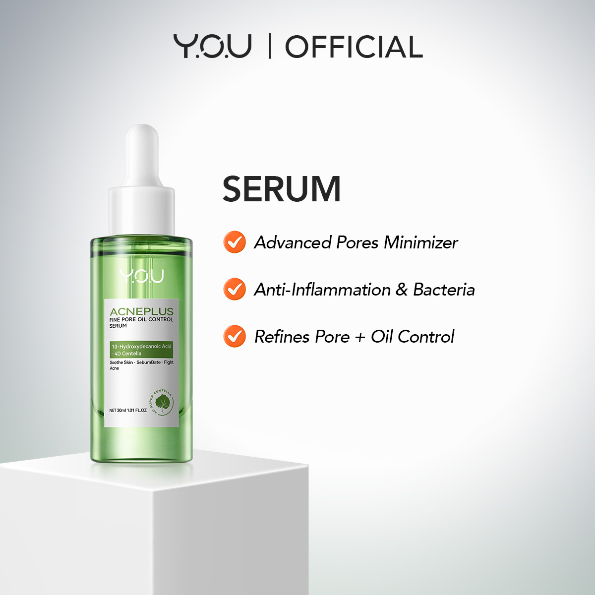 [Acneplus Family] YOU Acneplus Spot Care Pro Serum | Cleansing Gel ...