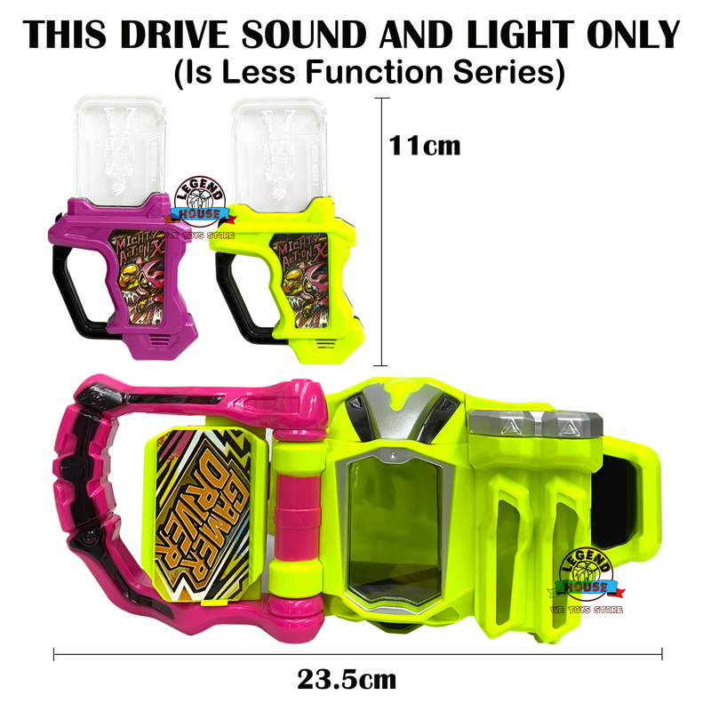 LM Brand Kamen Rider EX-AID Gamer Drive Henshin Belt Rider Gashat Toys ...