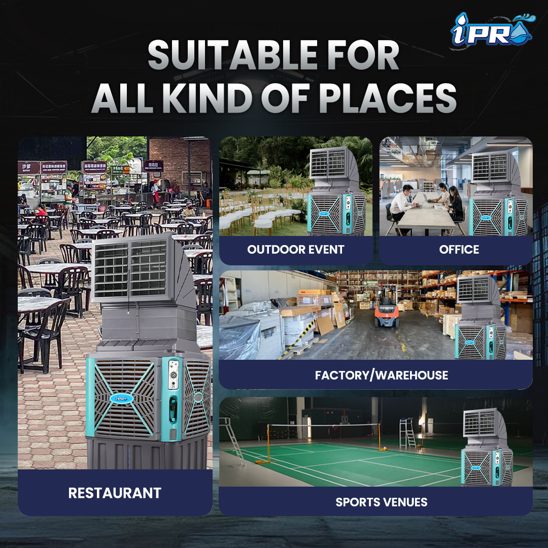 IPRO Air Cooler Heavy Duty Evaporative_for Commercial Cooling System | Shopee Malaysia