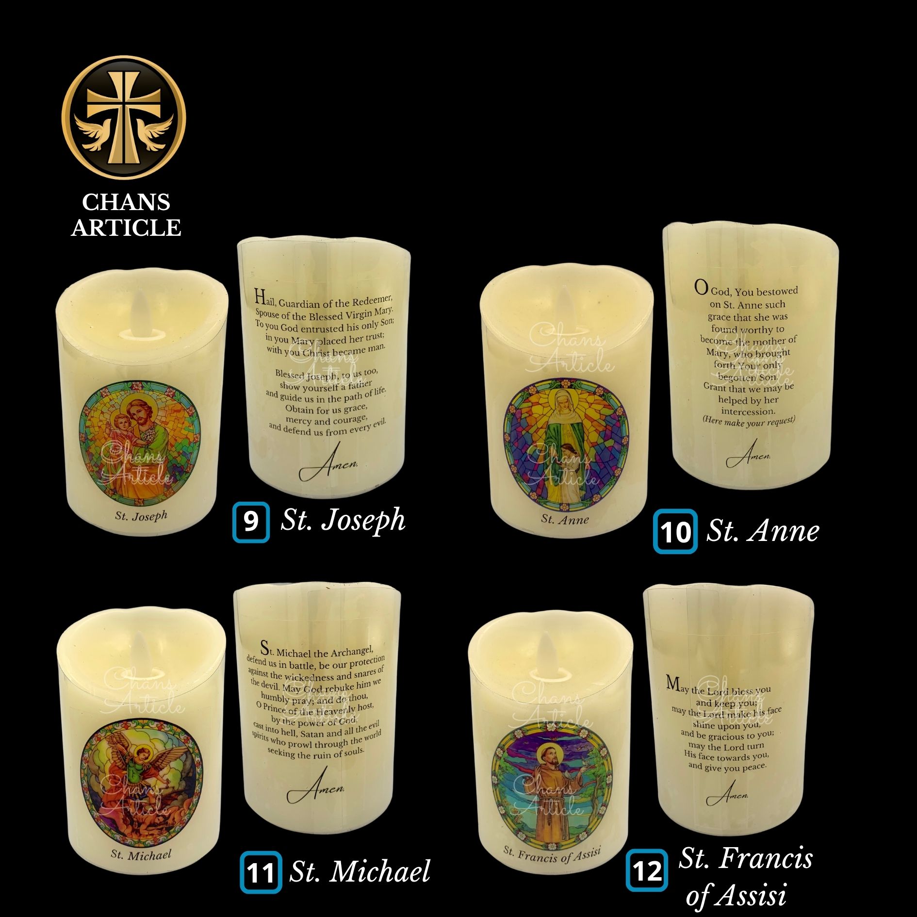 Rechargeable LED Devotional Prayer Candle with Real Wax, Flickering ...
