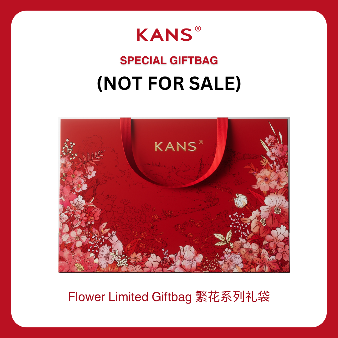[NOT FOR SALE] KANS Special Paper Bag | Gold Color / Flower Series ...