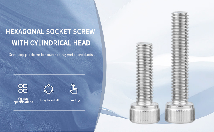 304 Stainless Steel M10 Hex Socket Cap Head Screws Allen Bolt DIN912 ...