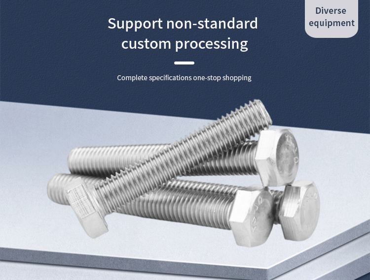 Hex Bolt M8 M10 304 Stainless Steel DIN 933 Screw Skru Spanner Wrench ...