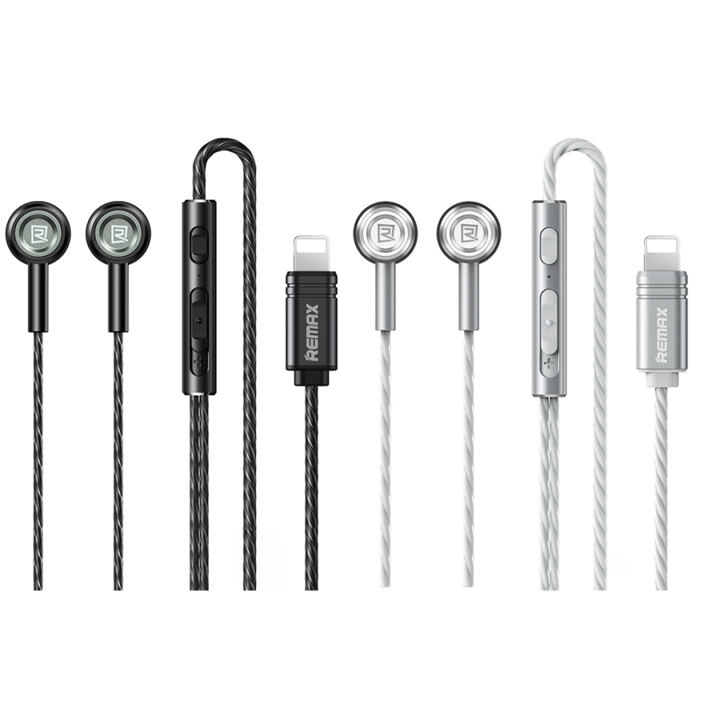 Remax RM-598i Original Metal Wired Earphone for Music & Call For IP ...