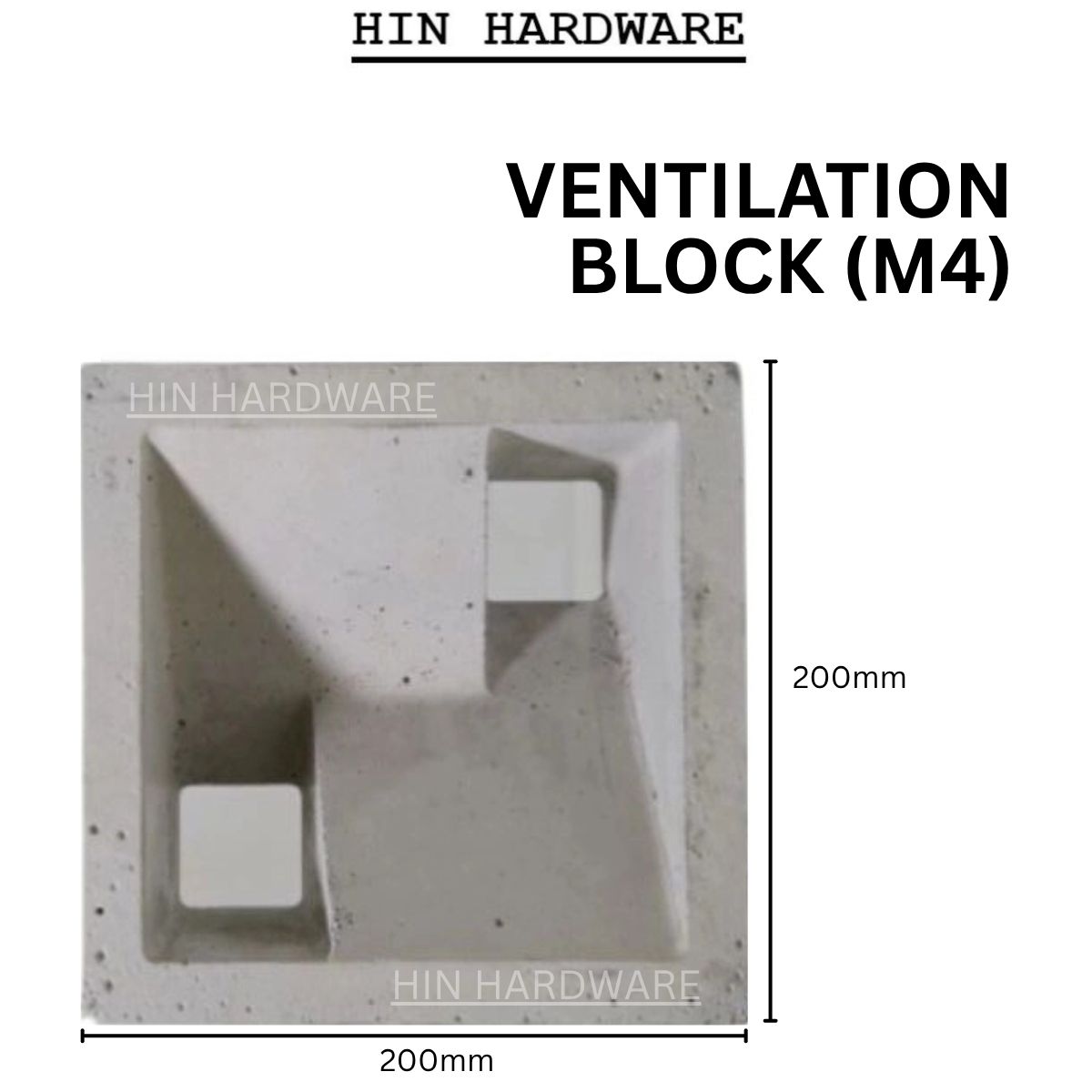 HIN Modern Home Concrete Ventilation Block & Airflow Design | Shopee ...
