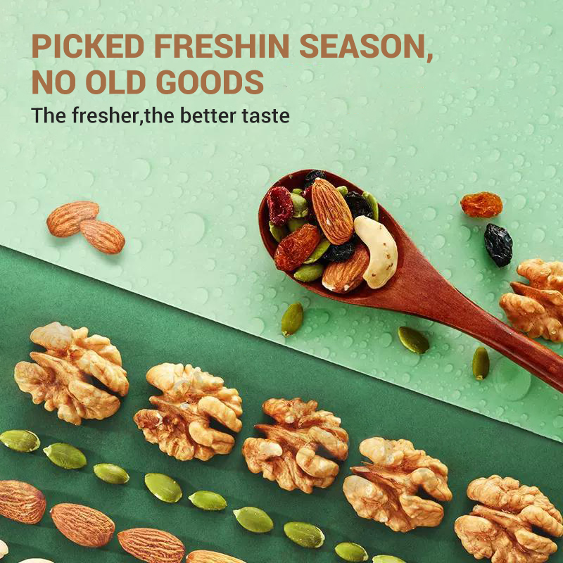 Roasted Mix nuts halal Healthy High quality Dried Fruits Snack Ready to ...