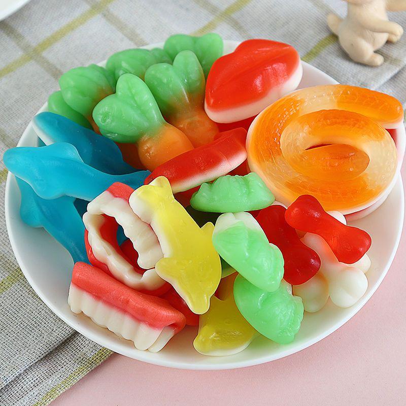 GUMMY Bentuk Dolphin Gula‑gula Getah Lembut Manis dalam Balang Premium ...