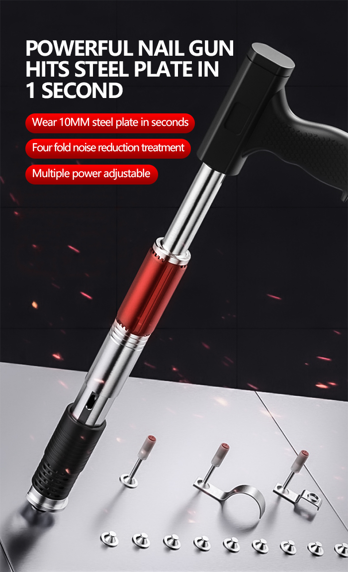 【Free 20Nails】Nail Gun Riveter Nail Gunner Rivet For Concrete Rivet ...