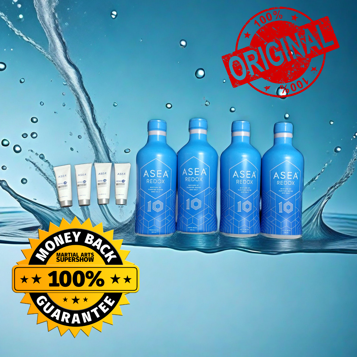 ASEA Redox Supplement Water - 960ML/ 32oz （USA TECHNOLOGY) | Shopee ...