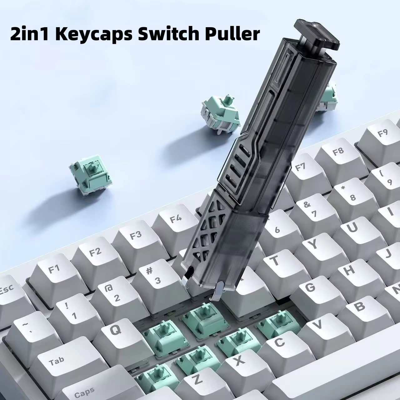 2-in-1 Switch Puller Four-Jaw Keycap Puller DIY Keycap Puller for ...