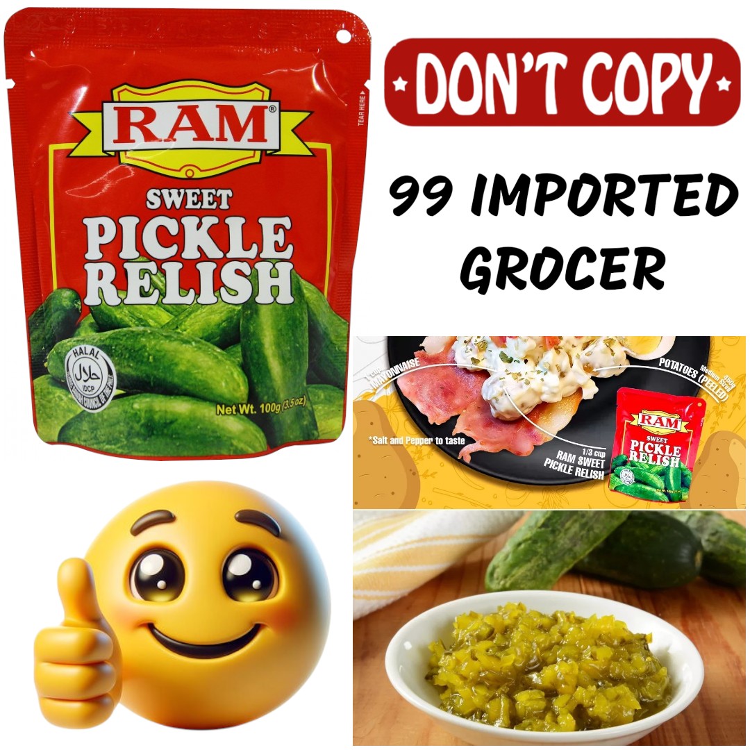 RAM Sweet Pickle Relish Pouch 100g. | Shopee Malaysia