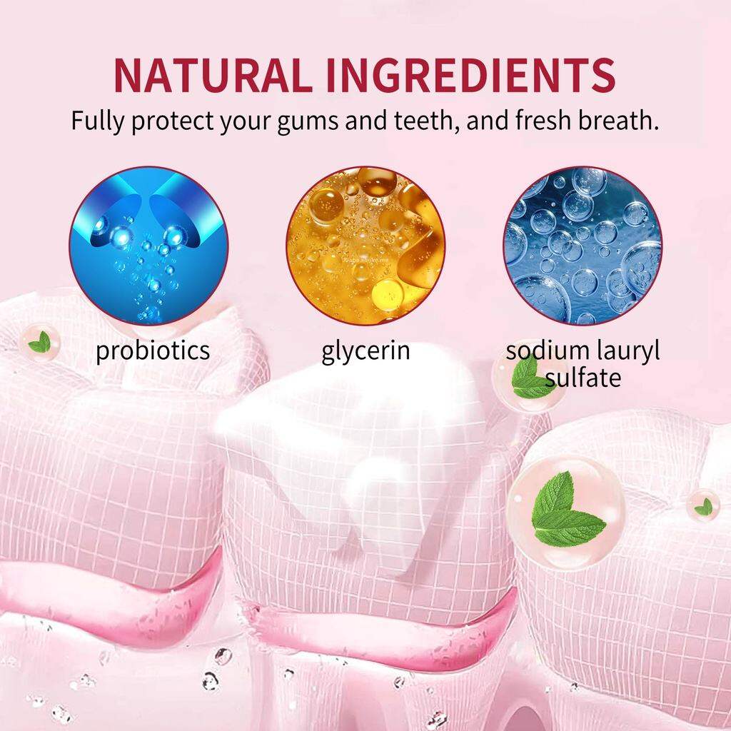 SP-4 Oral Shark Teeth Whitening Toothpaste Brightening Teeth Whiten ...