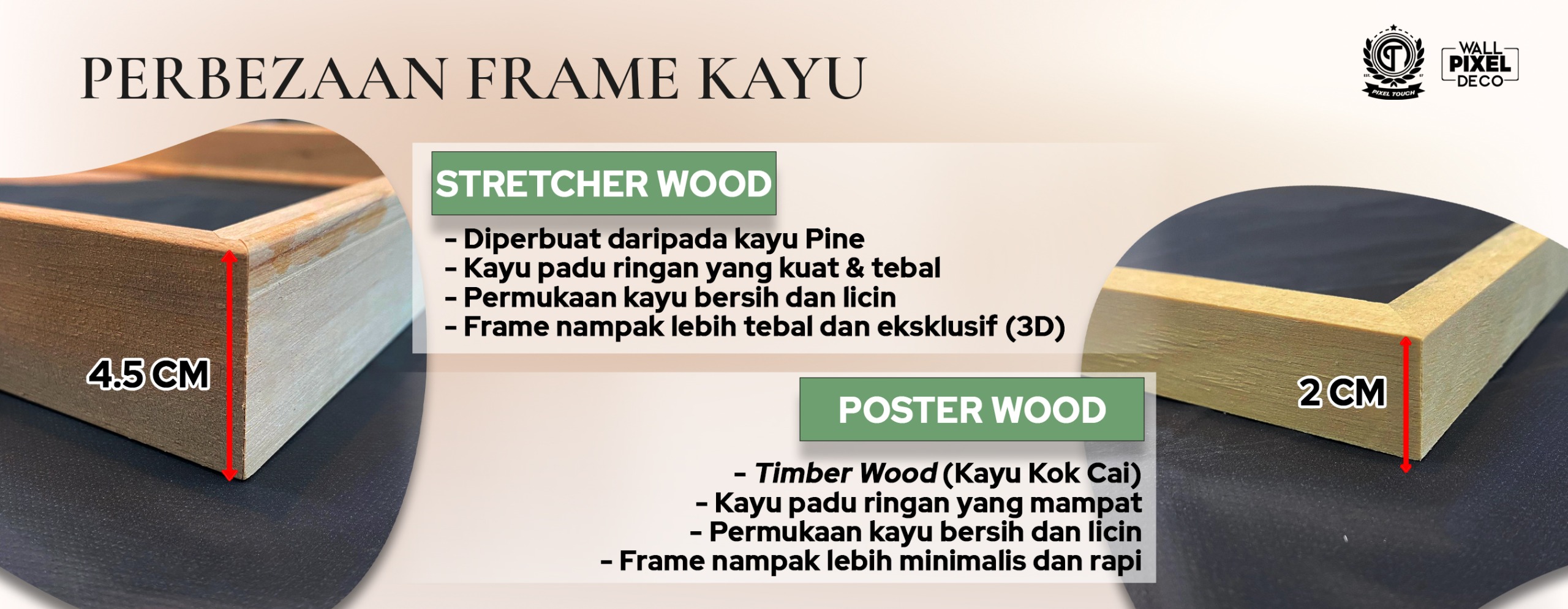 Frame Abstract Modern Seni Hiasan Dinding Wall Art Home Decor Gambar ...