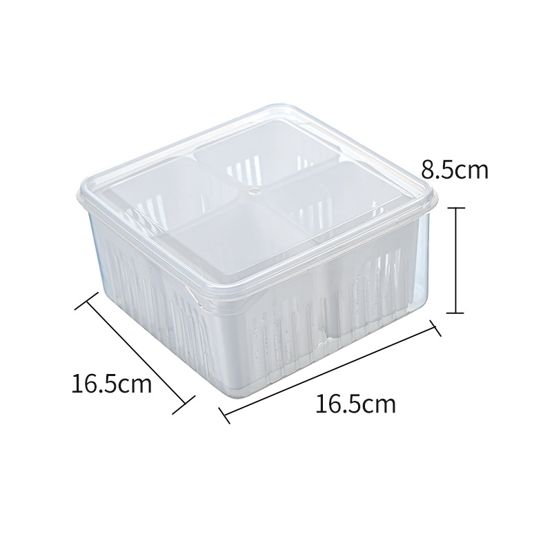 Food Storage Plastic Box With Lid Seal Containers Muji Storage ...