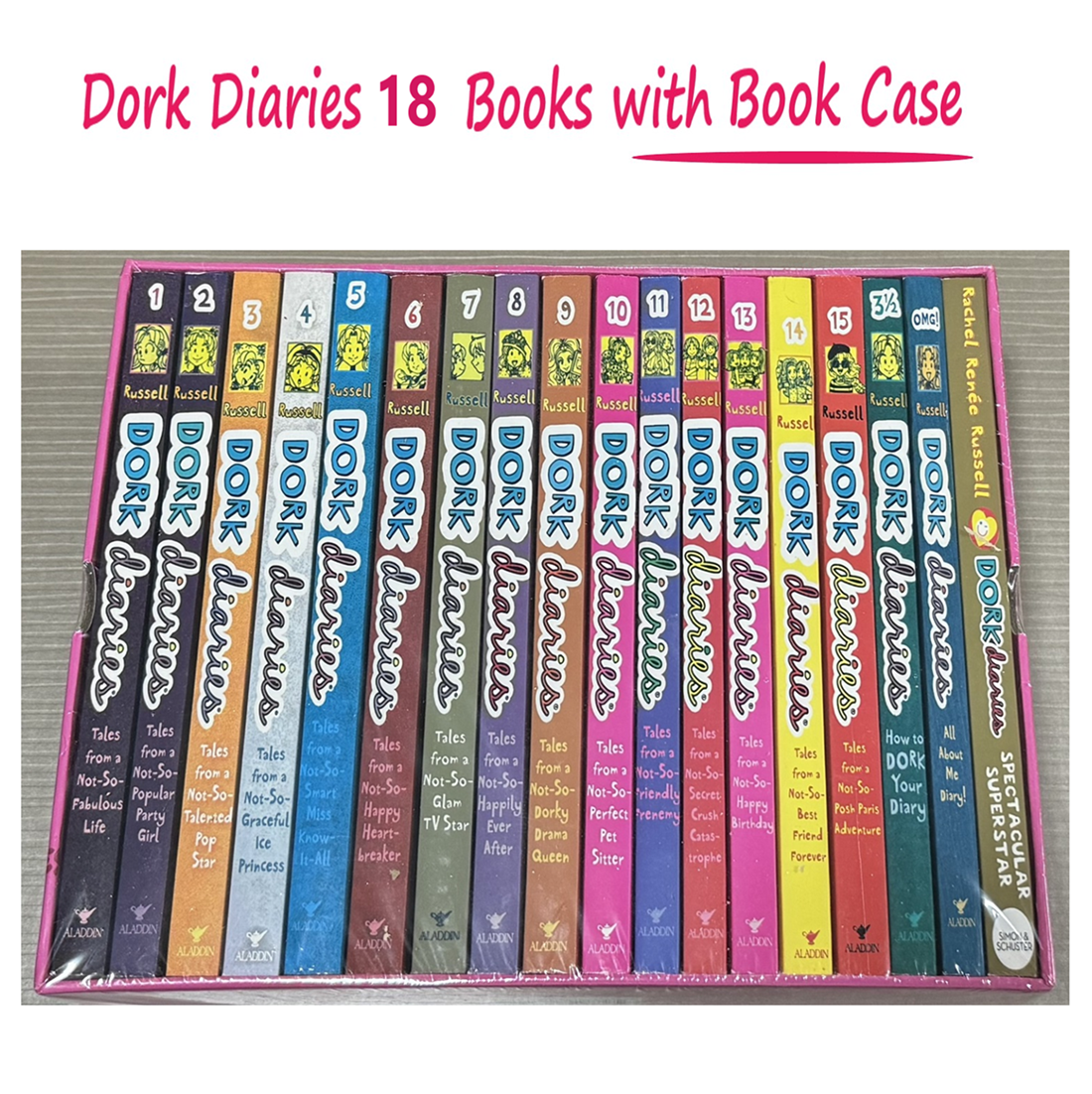 【Dork Diaries】【18 books】🔥🔥 Dork Diaries collection SHERLOCK HOLMES Thea ...