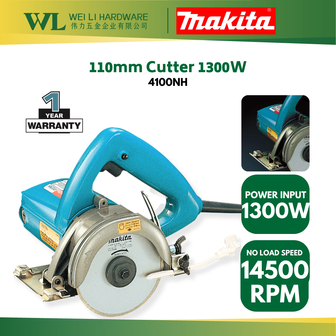 MAKITA 4100NH 4" Tile Cutter 1300W/MAKITA Cutting Machine 4" Cutter ...