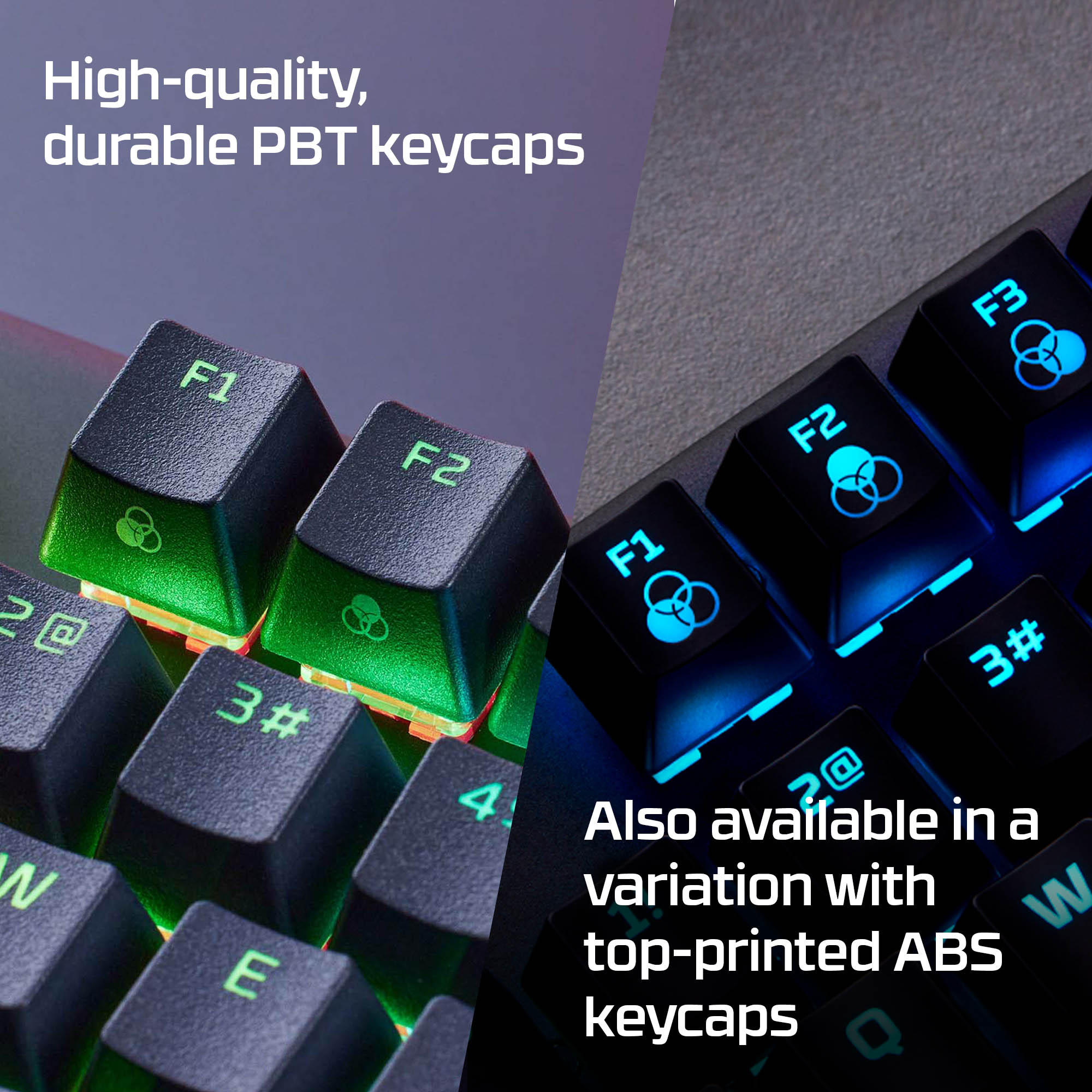 HyperX Alloy Origins Core PBT HX Red / HX Blue / HX Aqua - Mechanical ...