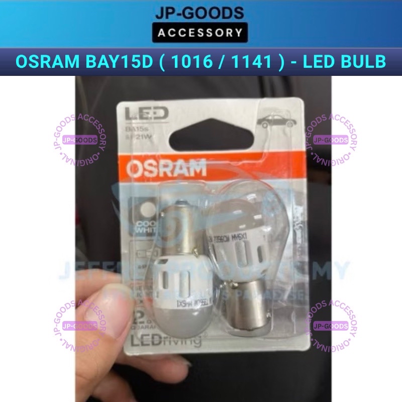 Osram BAY15d P21/5W 1016 12V Auto LED Bulb 1141 Original | Shopee Malaysia