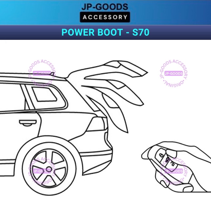 Proton S70 Plug & Play Power Boot Electric Auto Rear Boot Tailgate ...