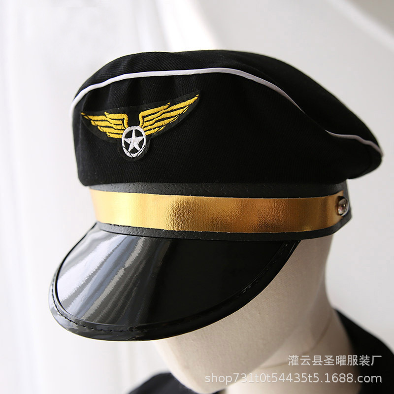 MY[READY STOCK]Lovely Kids Costume Career Occupation Cosplay Captain ...
