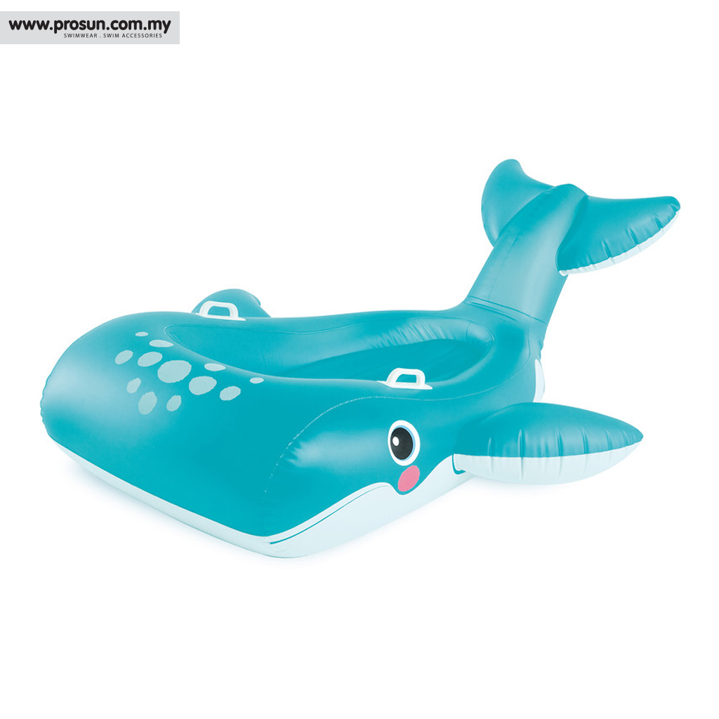 Prosun Intex Blue Whale Ride-On Inflatable Swim Swimming Pool Float ...