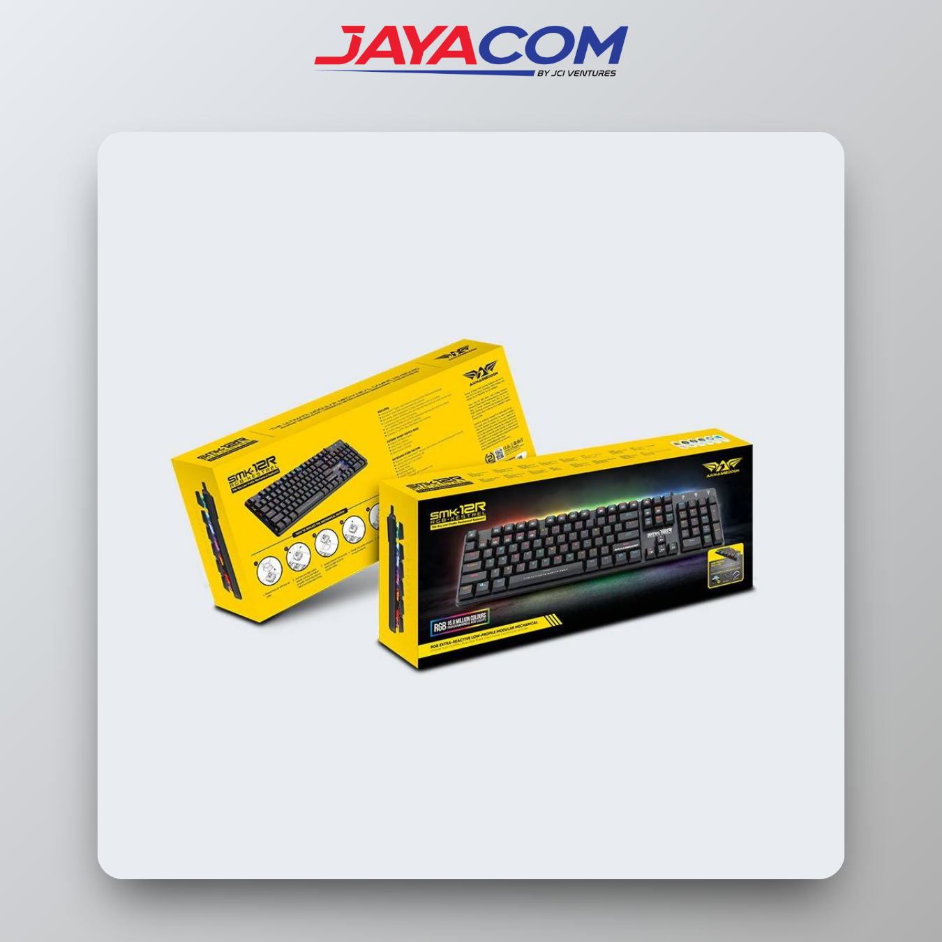 Armaggeddon SMK-12R RGB Kestrel 104-Keys Mechanical Gaming Keyboard ...