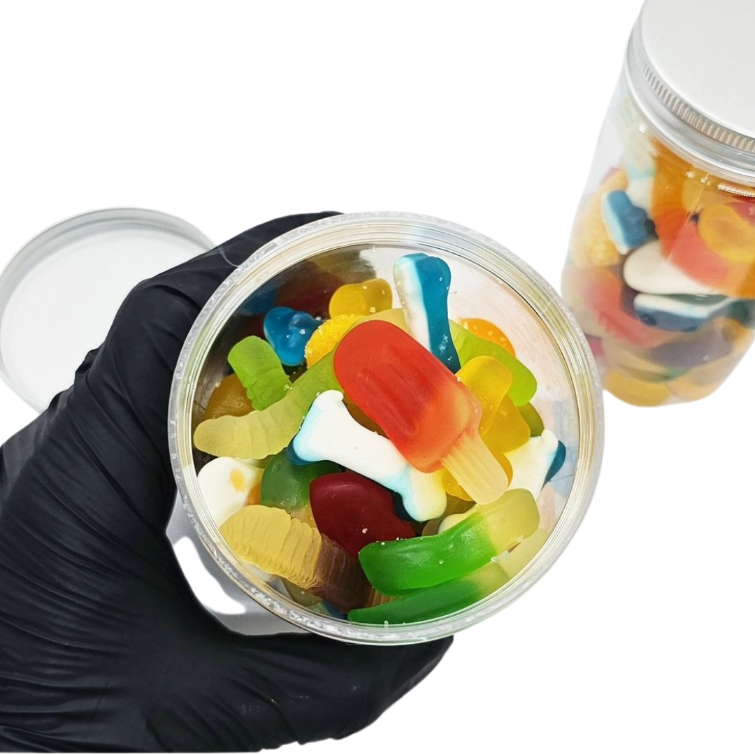 SWEET Fruity Gummy Candy (100g - 300g) Mangga / Fruity / Orange / Cola ...