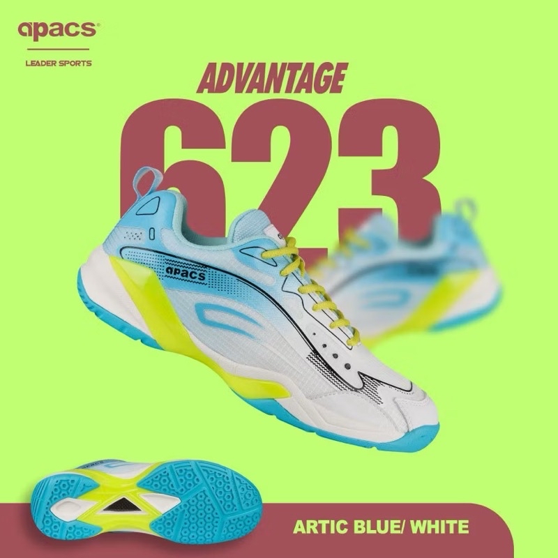 APACS Advantage 623 Unisex Badminton Indoor Court Shoes 100%ORIGINAL ...