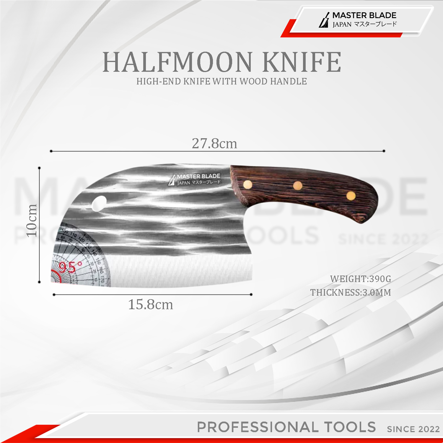 Pisau Ayam Cleaver Professional Knife for Meat Cutting Curve Small High ...