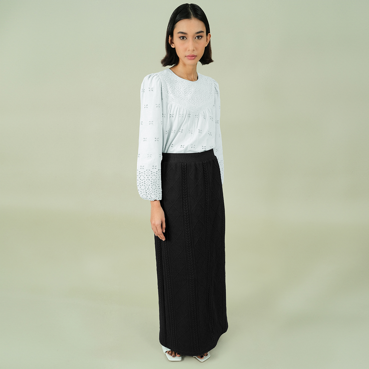 Poplook Keiry Pencil Skirt | Shopee Malaysia