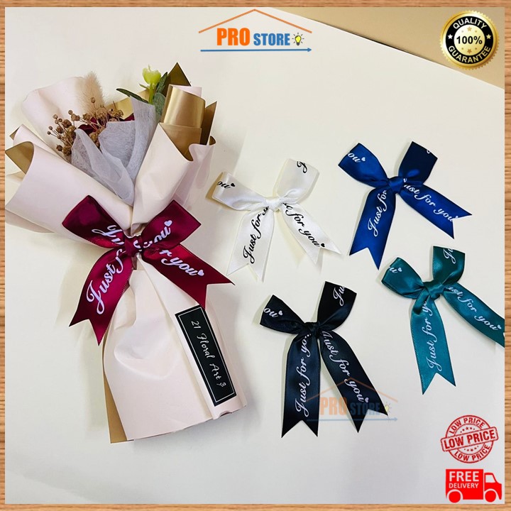 Ribbon Satin Ready Made Width 2.5 (50PCS) Reben Gift DIY Riben Hadiah ...