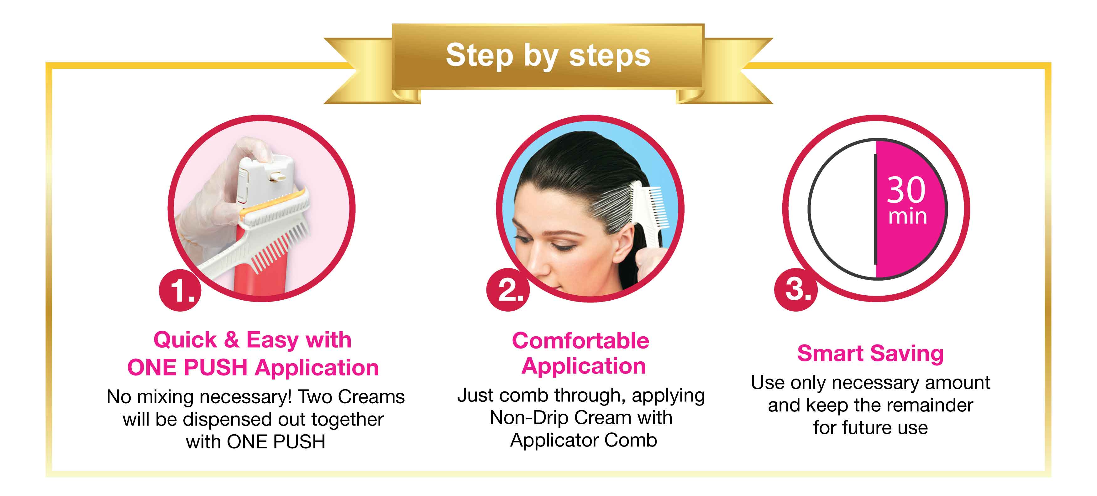 Bigen Cream Color Hair Color-One Push [Twin Pack] (Expiry: year 2027 ...