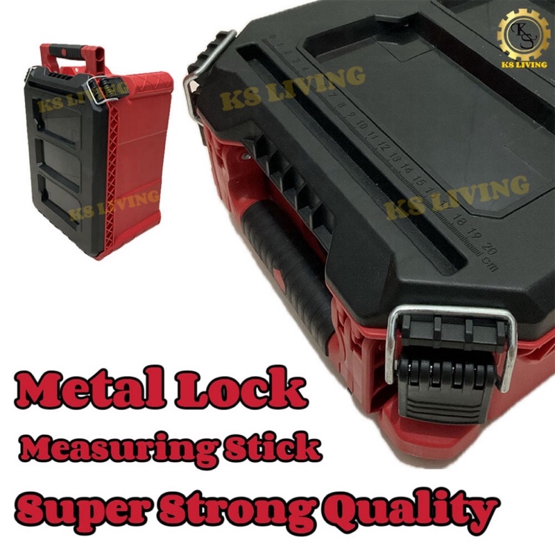 Kim.S DEPRO Multi-Purpose Case Tools Box Electric Cordless Drill Empty Carying Case Tools Box ...