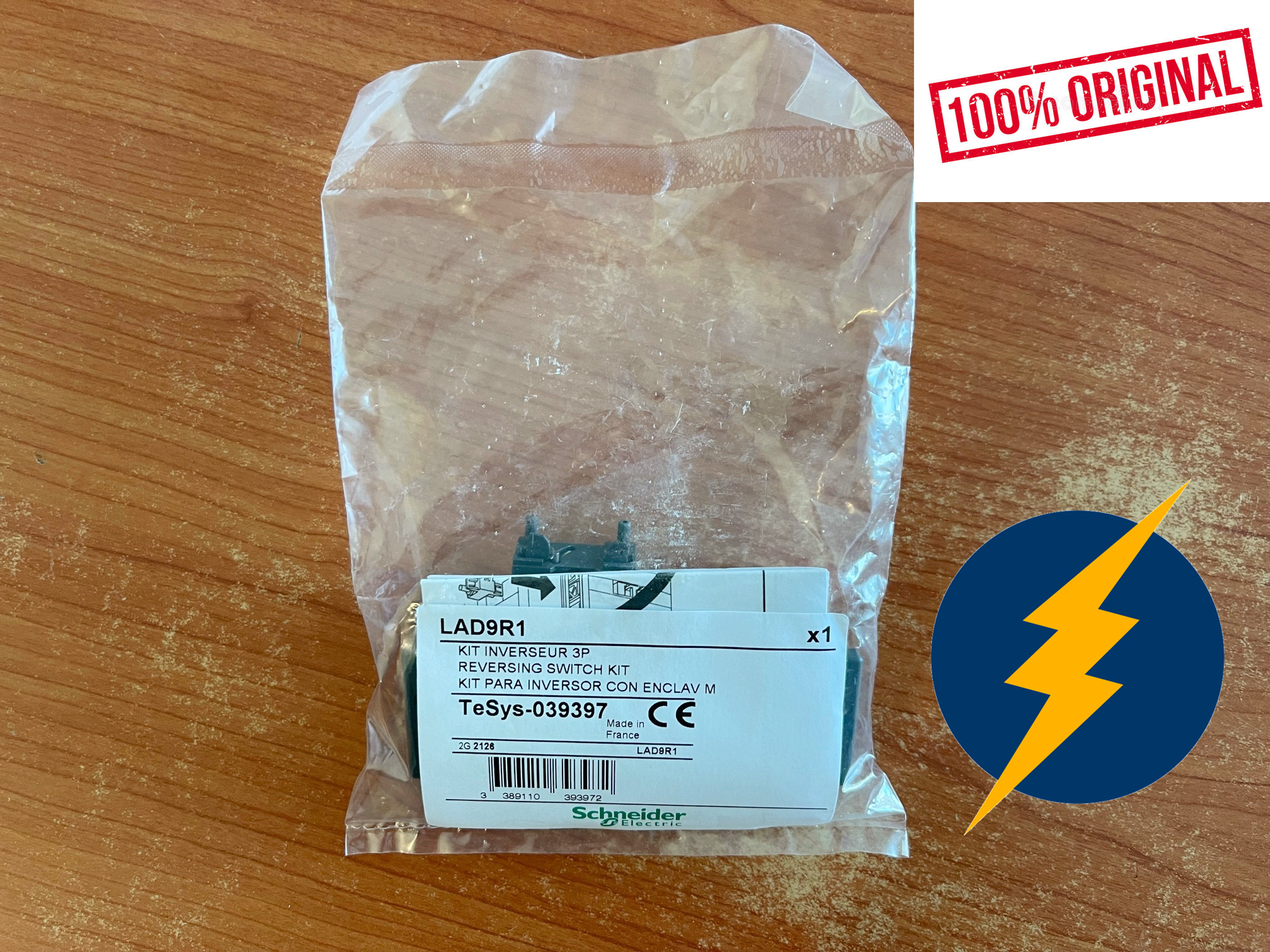 SCHNEIDER LAD9R1 Kit for assembling 3P reversing contactors, LC1D09-D38 ...