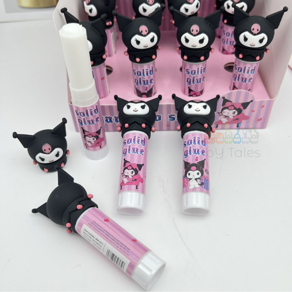 SANRIO SCHOOL SUPPLIES Stationery [ GLUE STICK ] 🍭 Kids Cute Kuromi ...