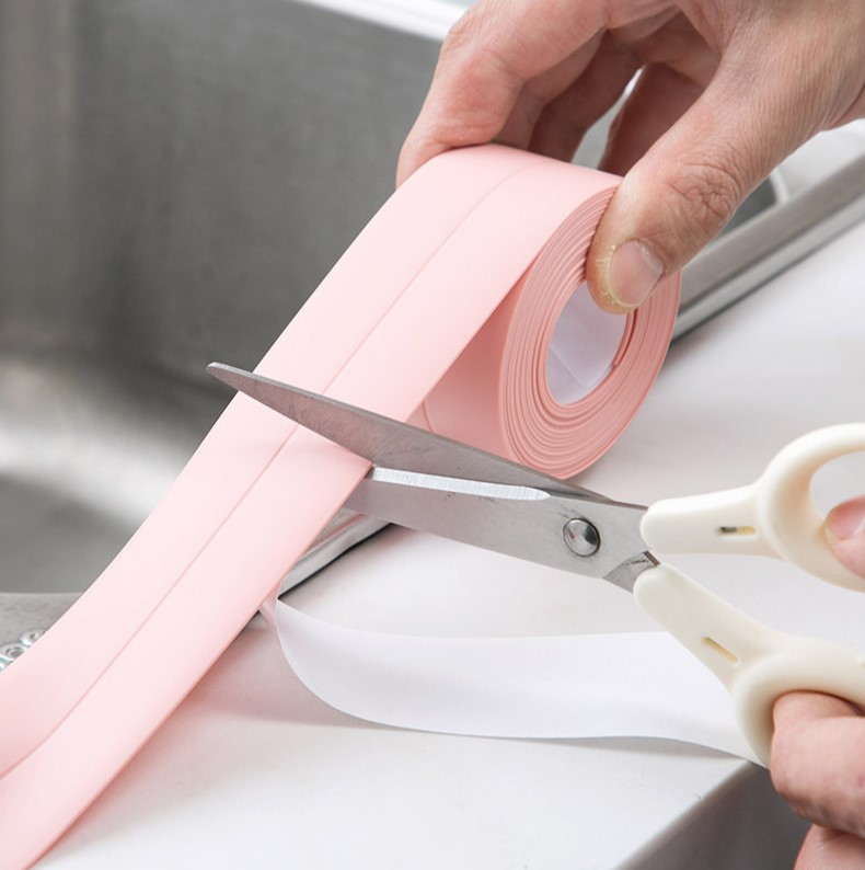 Wall Corner Sealing Strip Waterproof Wall Tape Sticker Bathroom Toilet ...