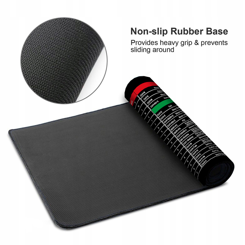 Large MousePad Gaming Mouse Keyboard Pads Tetikus Besar: Office Home ...