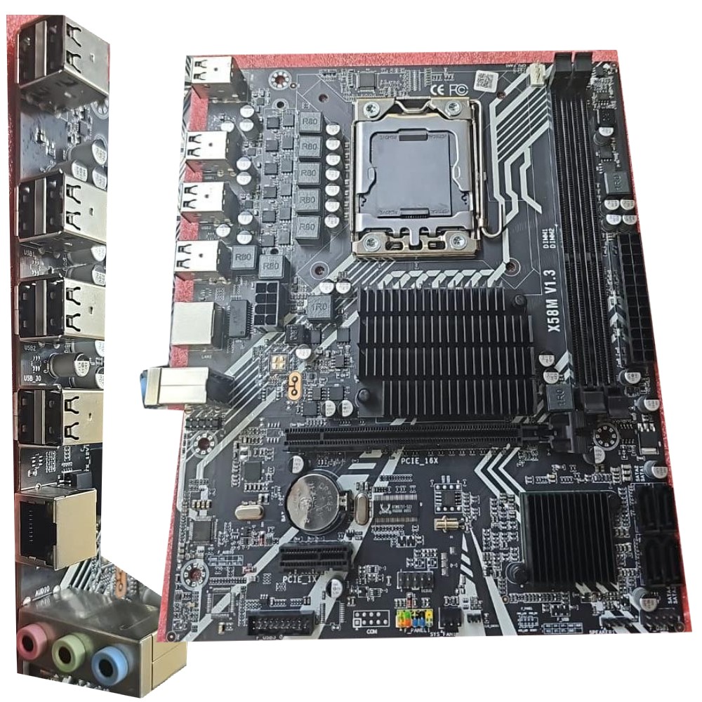 Intel X58M V1.3 Socket LGA1366 Motherboard Micro-ATX MATX Mainboard ...