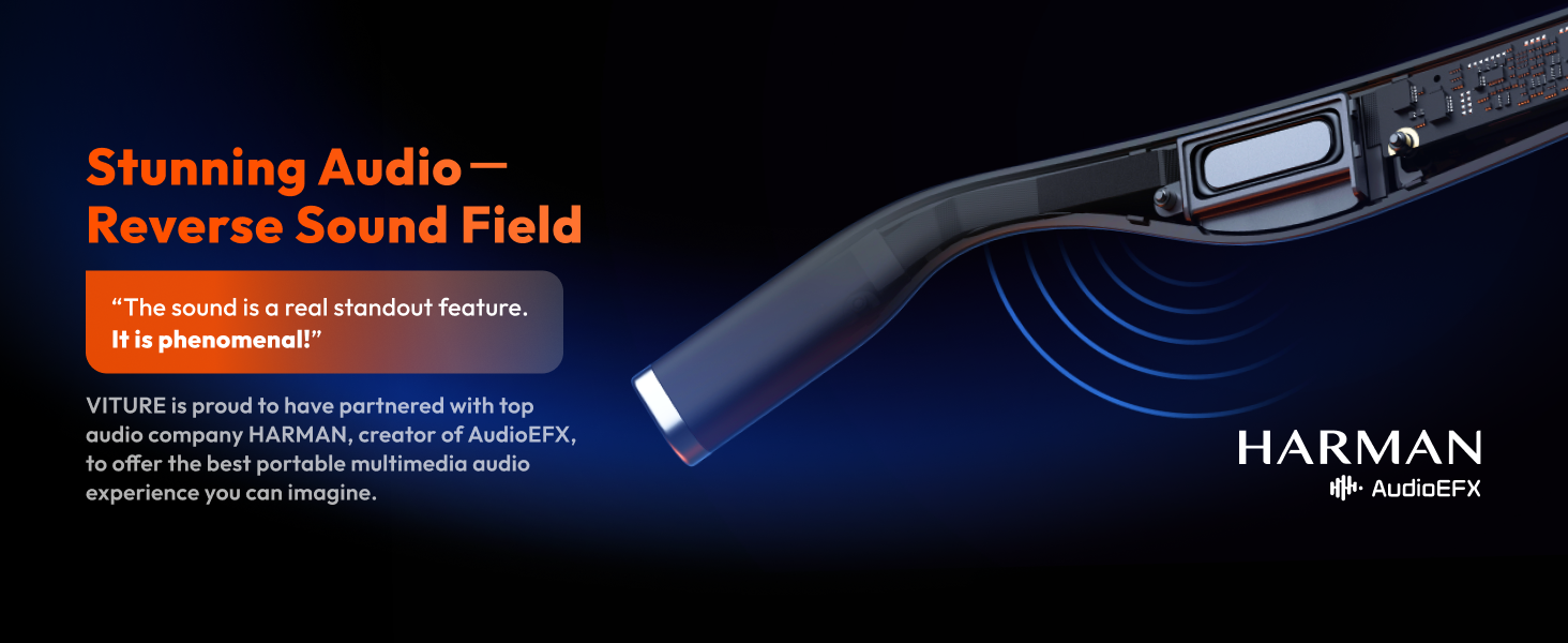 VITURE Pro XR | AR Glasses 135" 120Hz Full HD UltraClarity Display ...