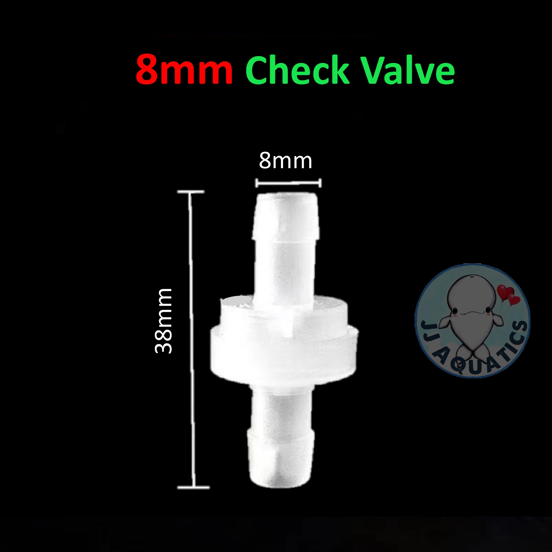 🔥Ready Stock🔥8mm Check Valve Uni Directional Valve Prevent Water Back ...