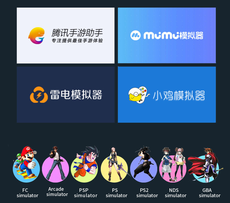 S03 Wireless Gaming Controller Bluetooth + USB 2.4G Support Android I0S ...