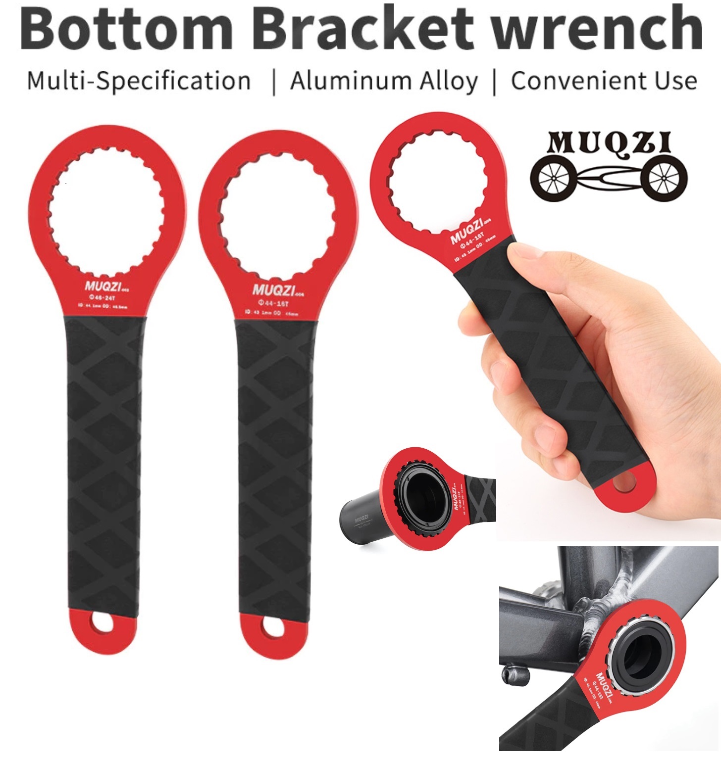 BIKE HAND Bottom Bracket Wrench TOOPRE DECKAS Bicycle Axis BB Install ...