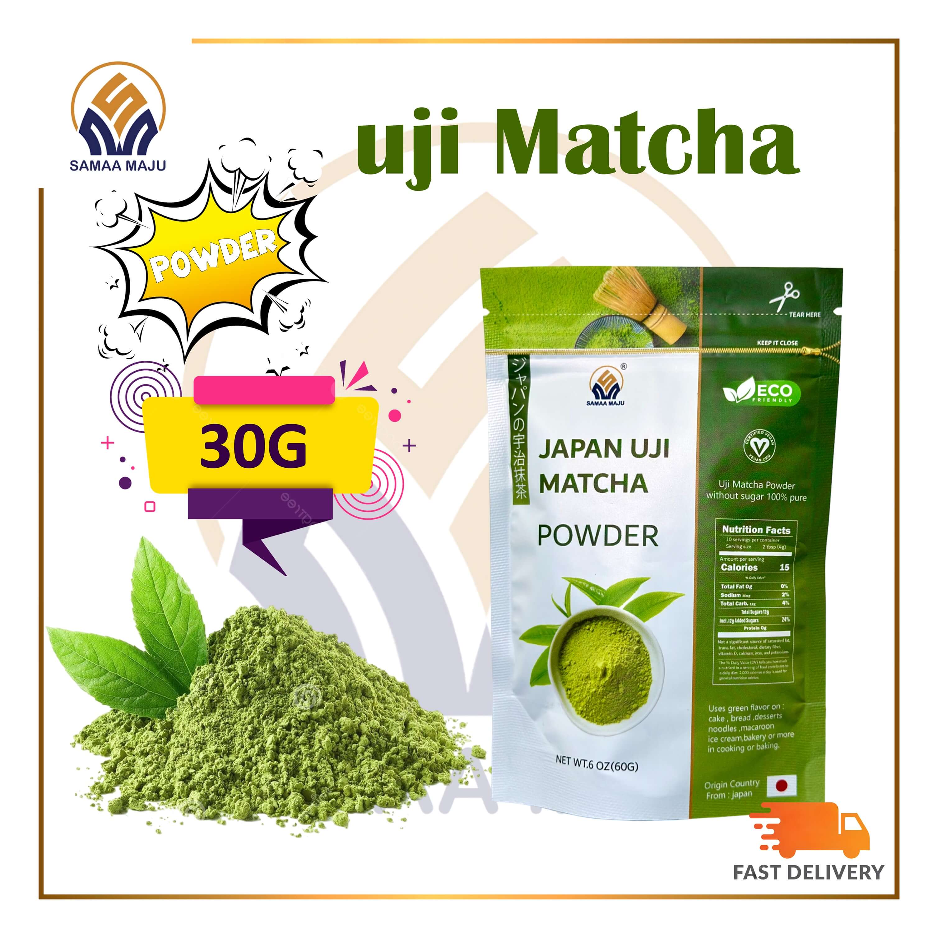 Premium Matcha Powder Uji Japan green tea 高级抹茶粉 Hojicha Powder Green ...