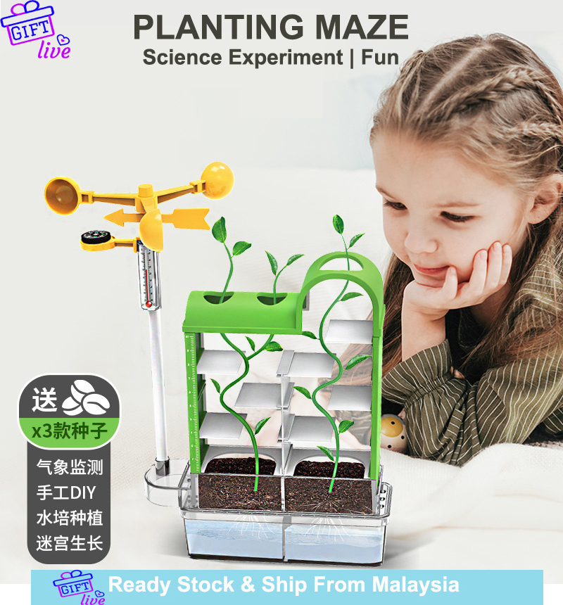 Microscope Kids Alat Mikroskop Sains Science Educational Toy Experiment ...
