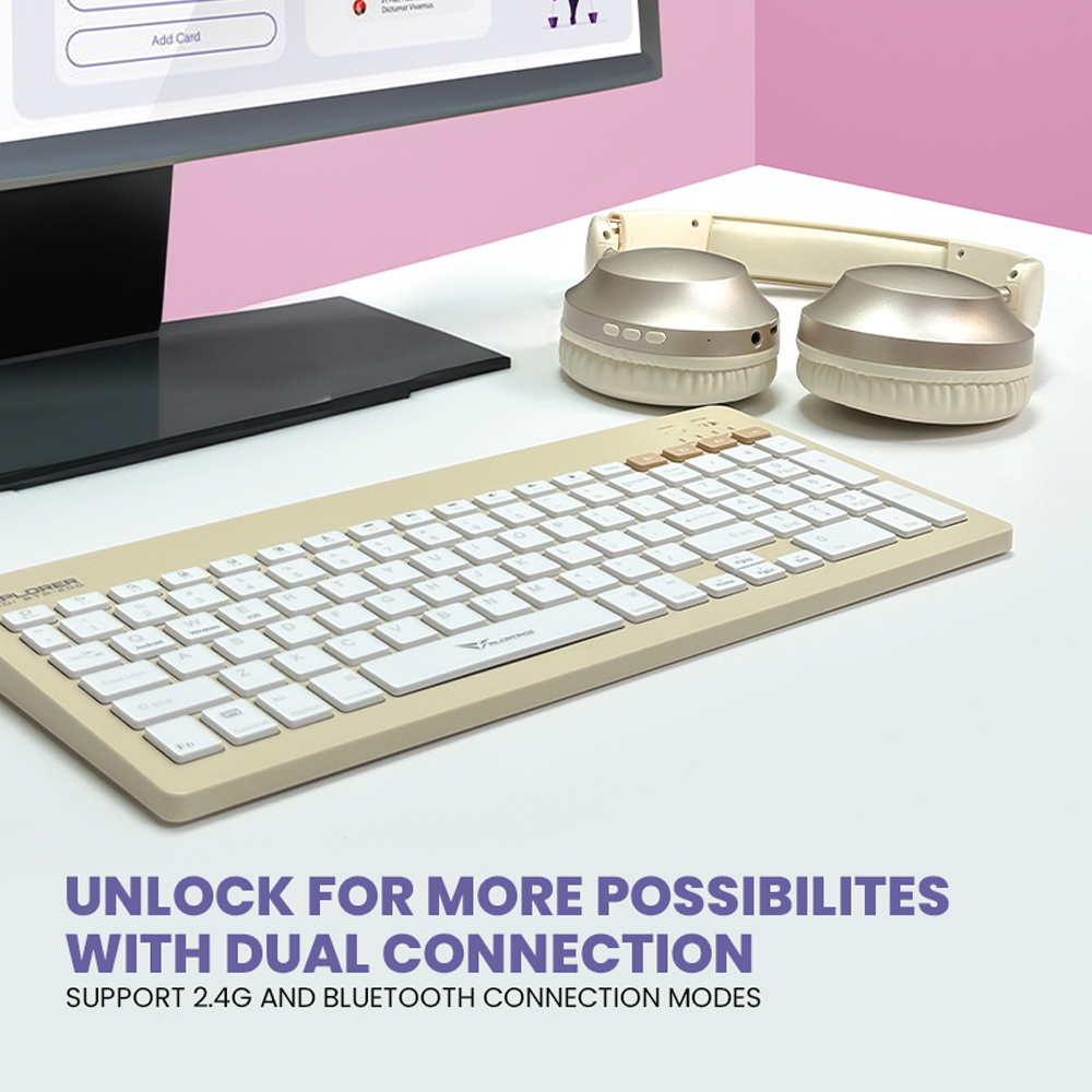 Alcatroz Xplorer Go BTR200 Bluetooth Wireless 2.4G Rechargeable ...