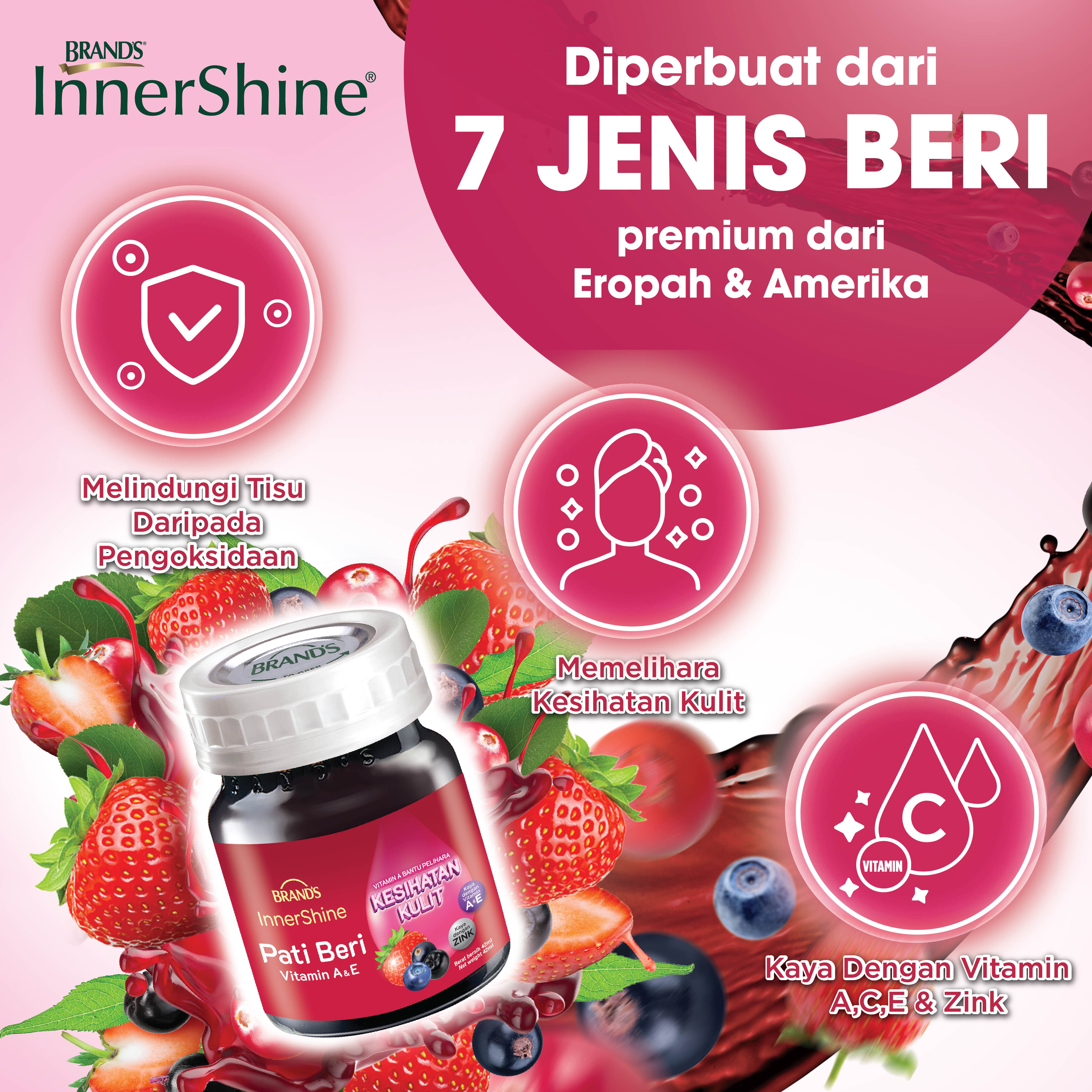 BRAND'S InnerShine Prune Essence(12's x 42ml) + Mato Bright(12's x 42ml ...