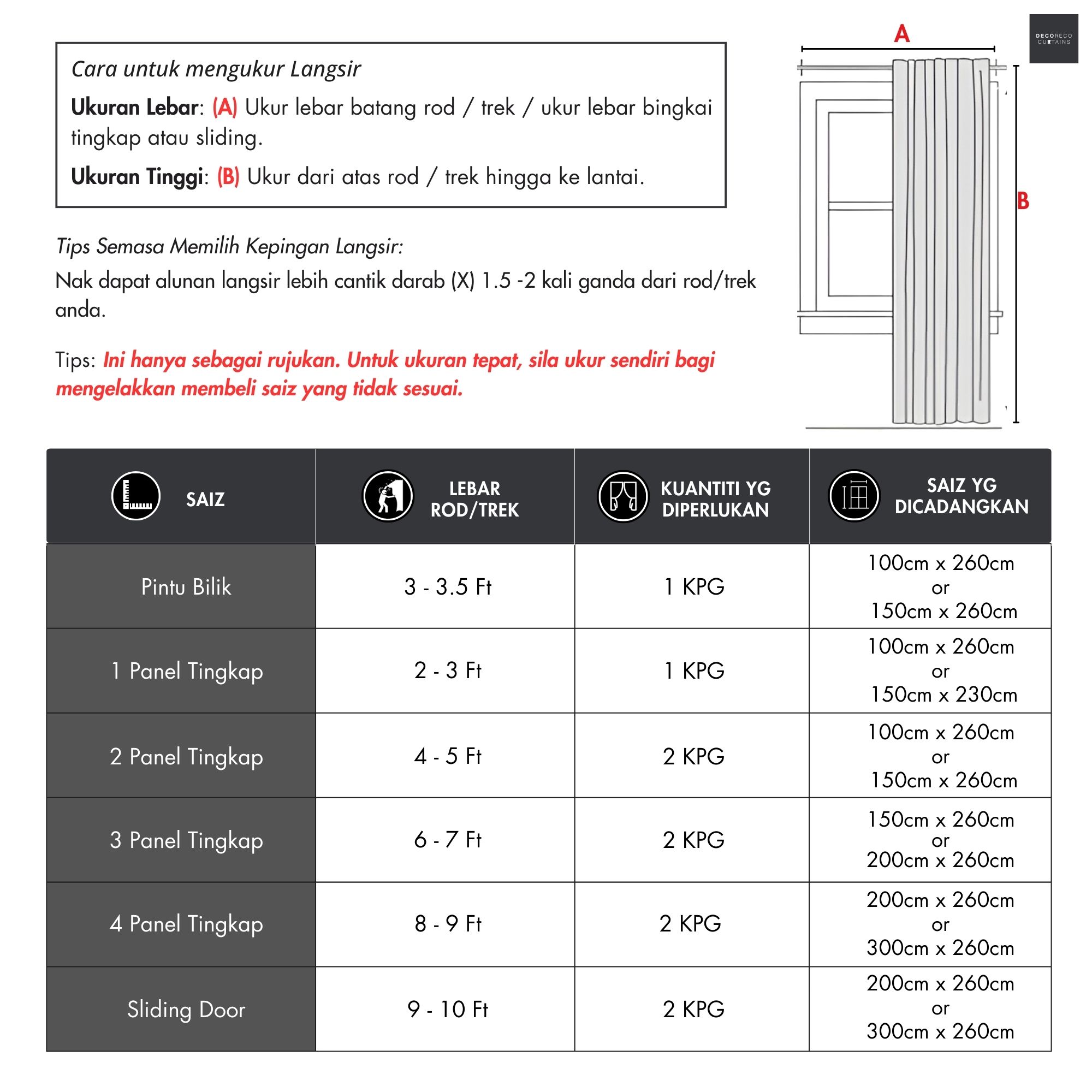 Langsir English Sheer Plain, Langsir Lining Gold Line Ready Stock Siap ...
